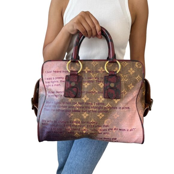 Louis Vuitton | Bags | Louis Vuitton Vintage Lv Logo Monogram Jokes ...